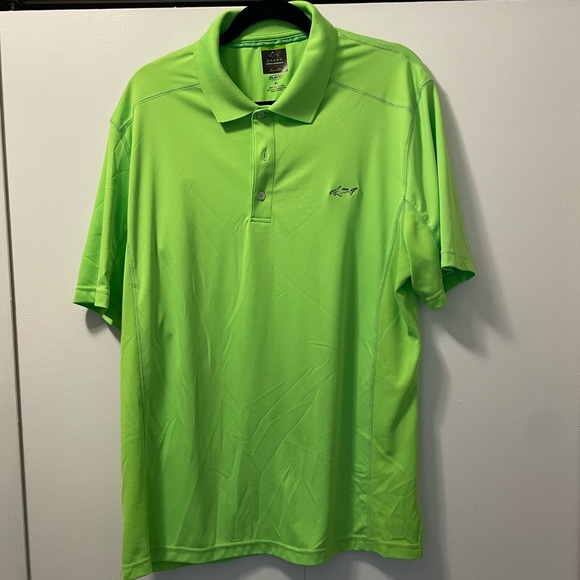 Greg Norman Collection | Shirts | Mens Lime Green Polo | Poshmark